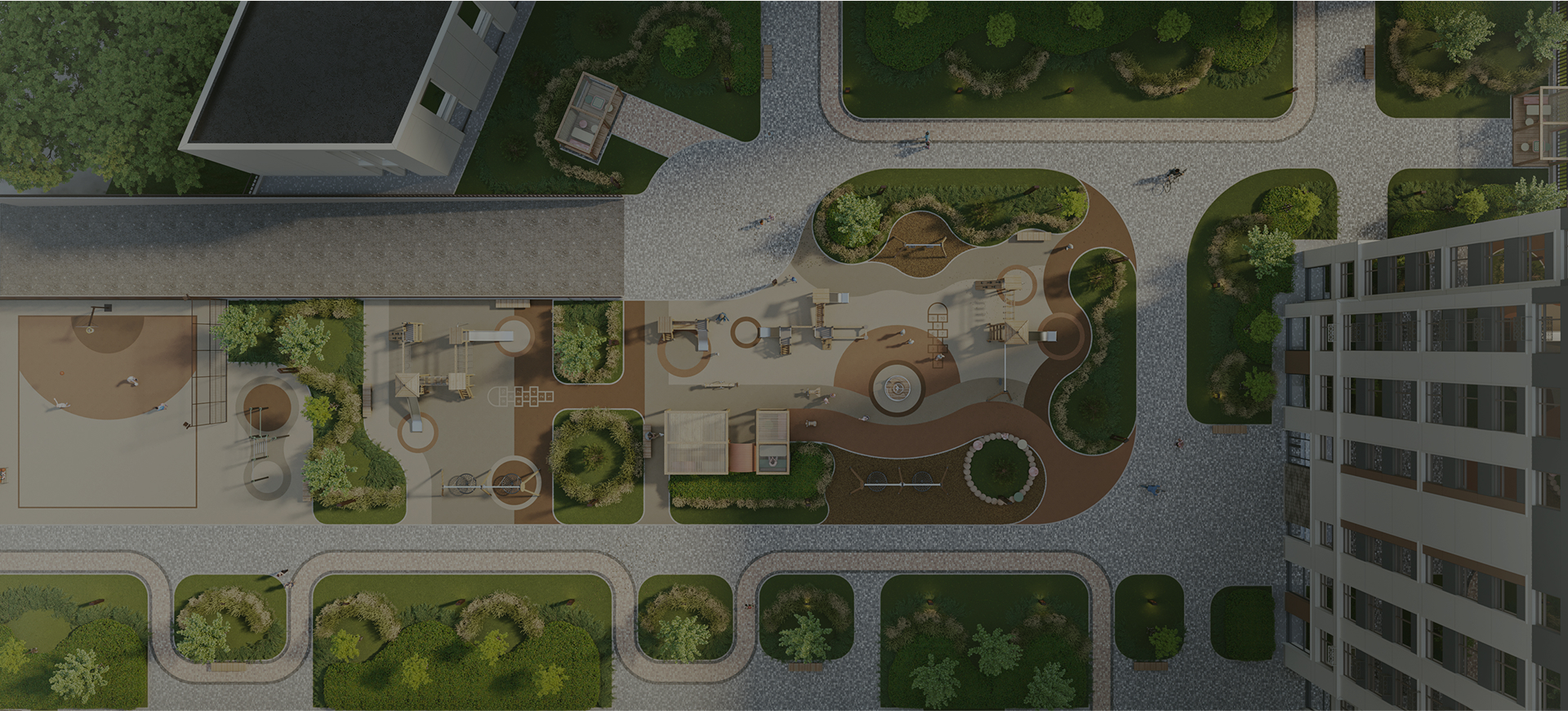 ULY DALA PARK — современный жилой квартал с собственным парком на первой линии проспекта Улы Дала